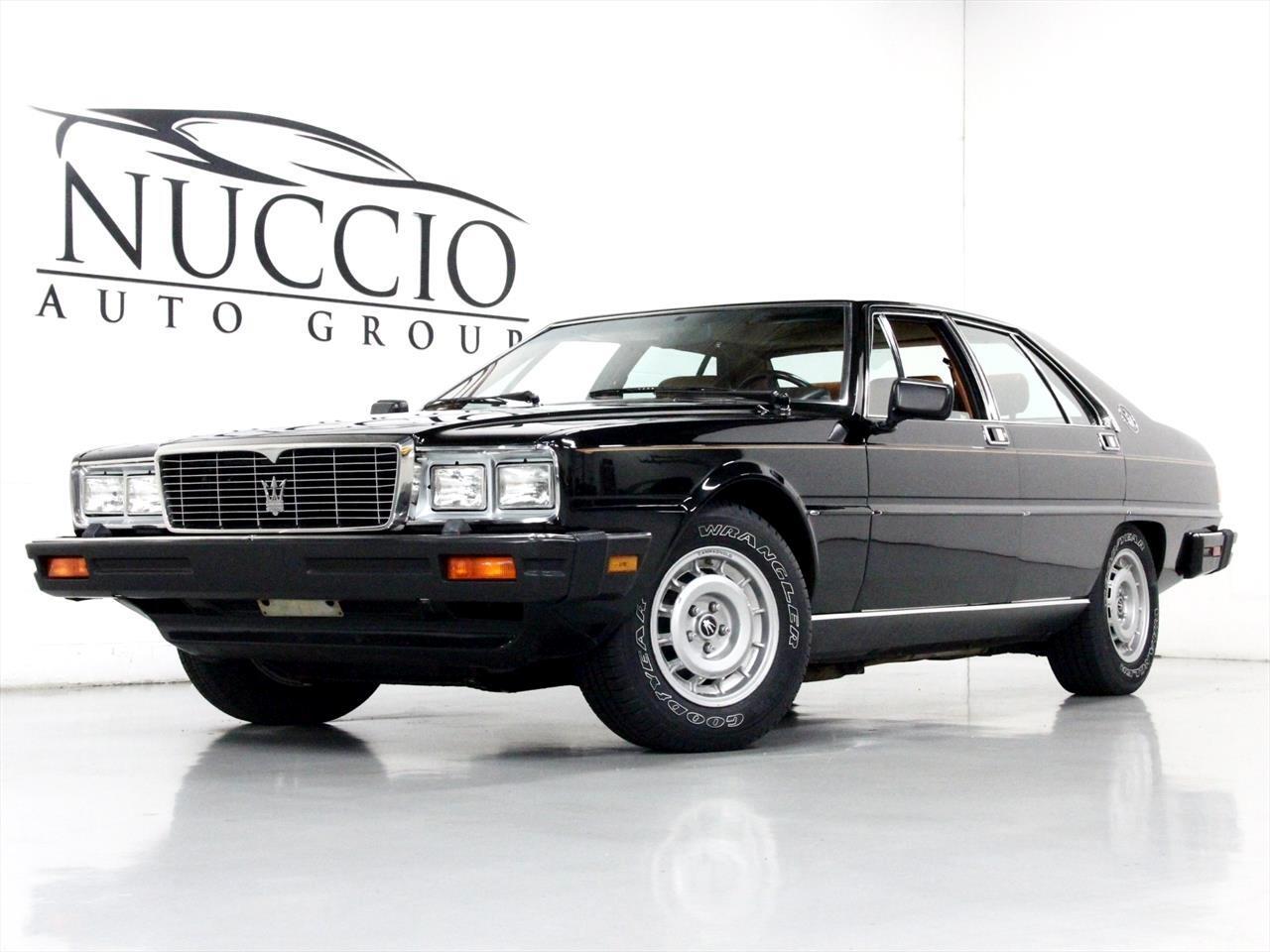 Used 1986 Maserati Quattroporte Base For Sale (Sold) | Nuccio Auto ...